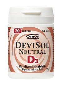 DeviSol Neutral 20 µg 200 tablettia * - Apteekki365.fi